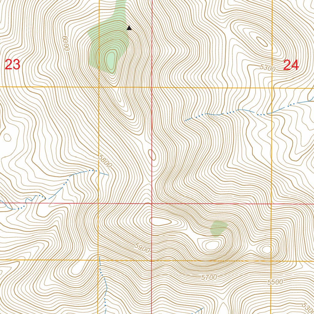 Mustang Mountains, AZ FSTopo Map by US Forest Service - Topo | Avenza Maps