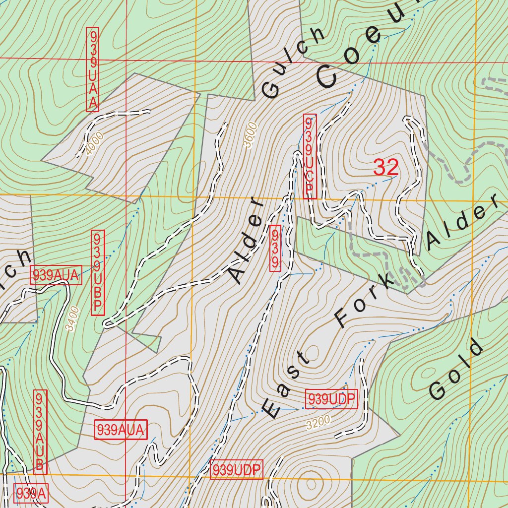 Murray, ID-MT FSTopo Map by US Forest Service - Topo | Avenza Maps