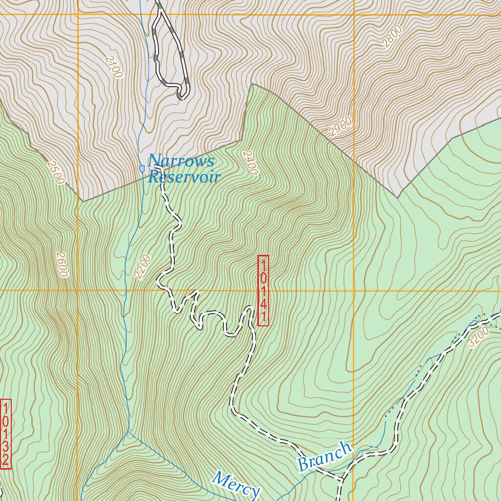 Narrows, VA-WV FSTopo Map by US Forest Service - Topo | Avenza Maps