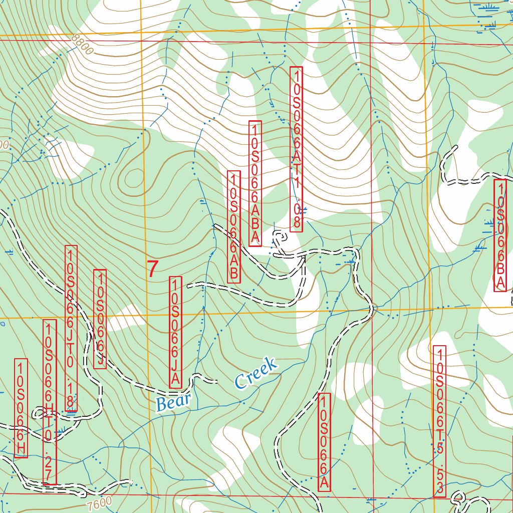 Nelson Mountain, CA FSTopo Map by US Forest Service - Topo | Avenza Maps