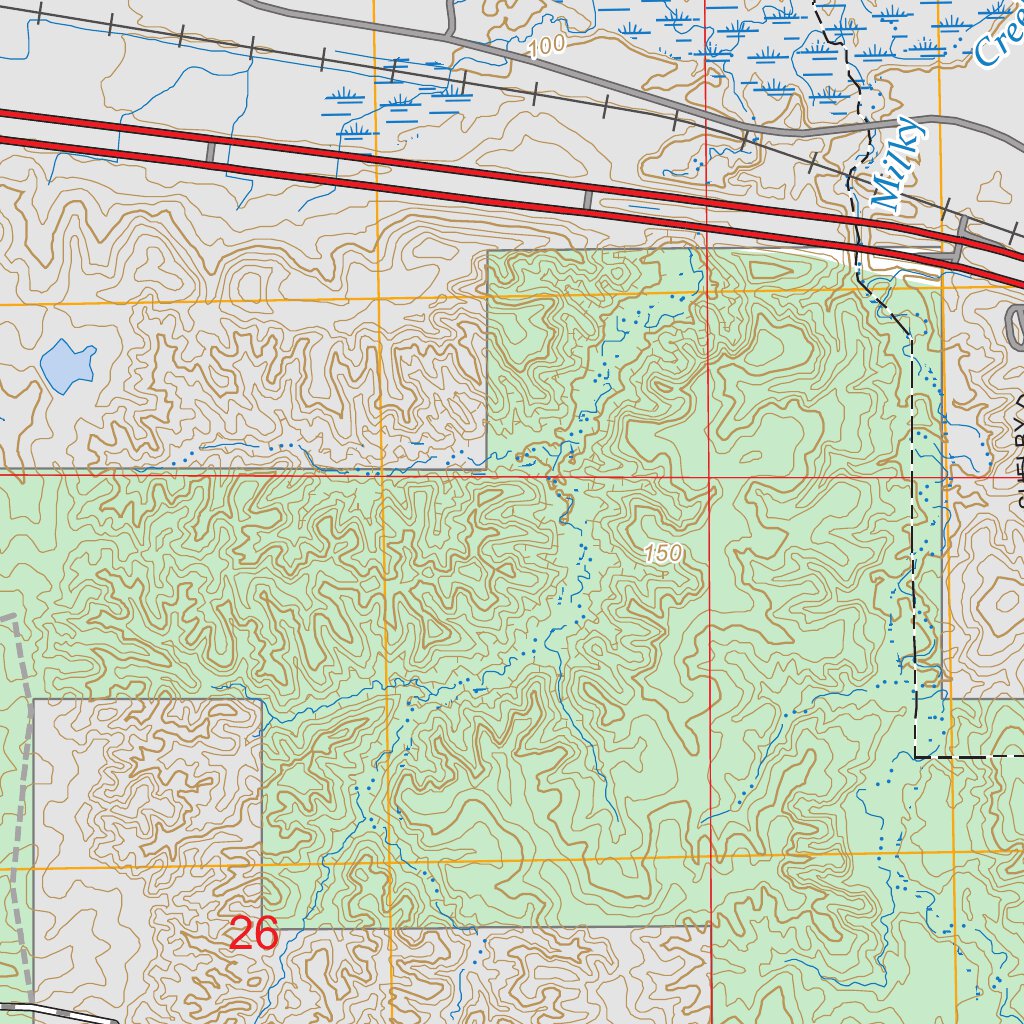 New Augusta, MS FSTopo Map by US Forest Service - Topo | Avenza Maps