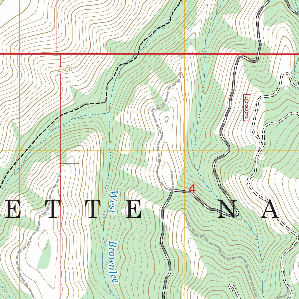 Neil Gulch, ID FSTopo Map by US Forest Service - Topo | Avenza Maps