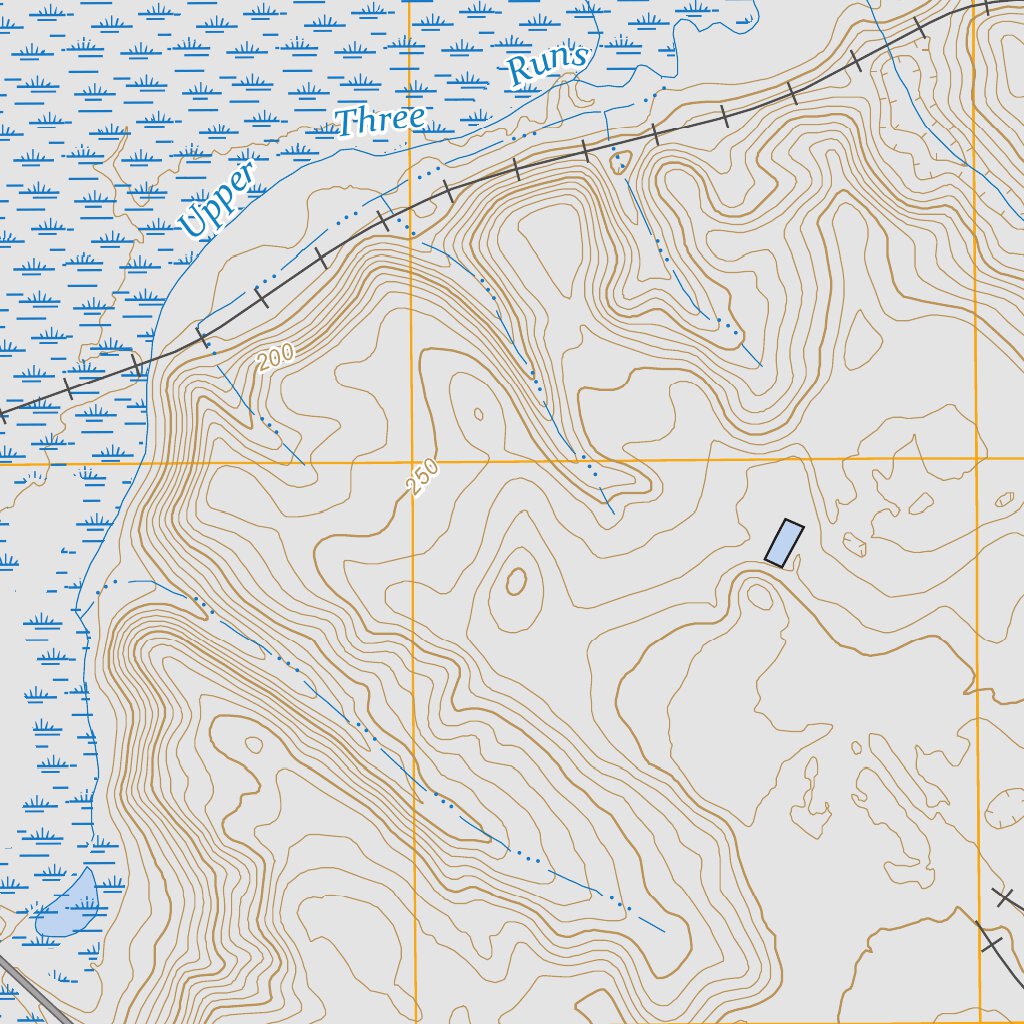 New Ellenton SW, SC FSTopo Map by US Forest Service - Topo | Avenza Maps