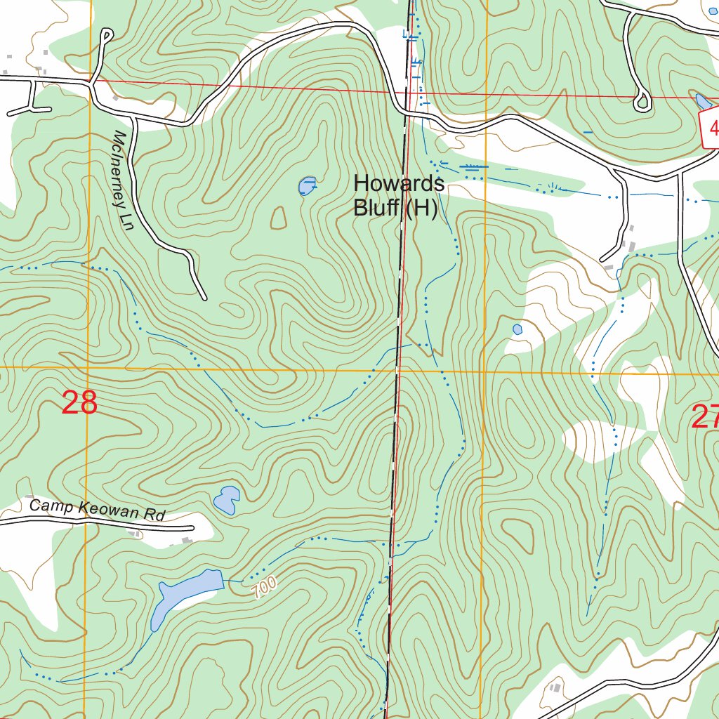 New Bloomfield, MO FSTopo Map by US Forest Service - Topo | Avenza Maps