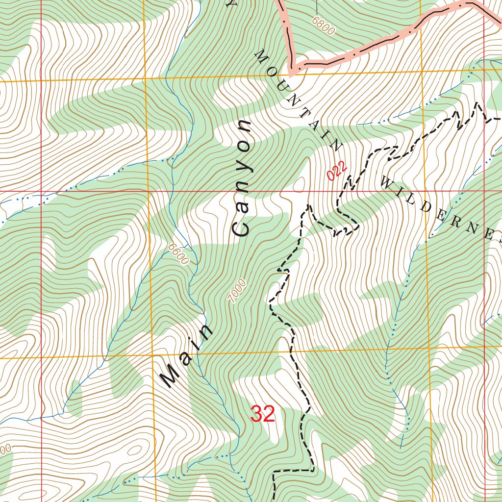 New Harmony, UT FSTopo Map by US Forest Service - Topo | Avenza Maps