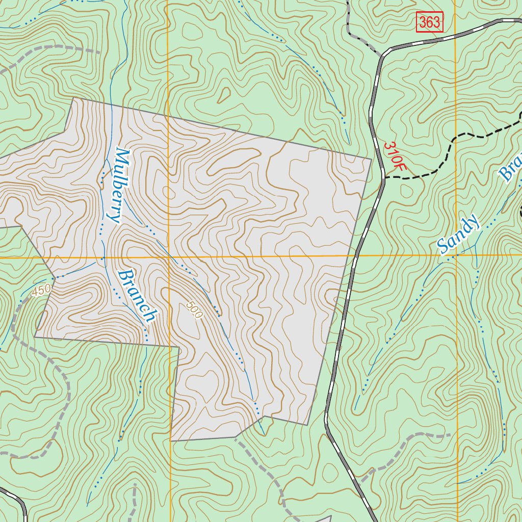 Newberry NW, SC FSTopo Map by US Forest Service - Topo | Avenza Maps