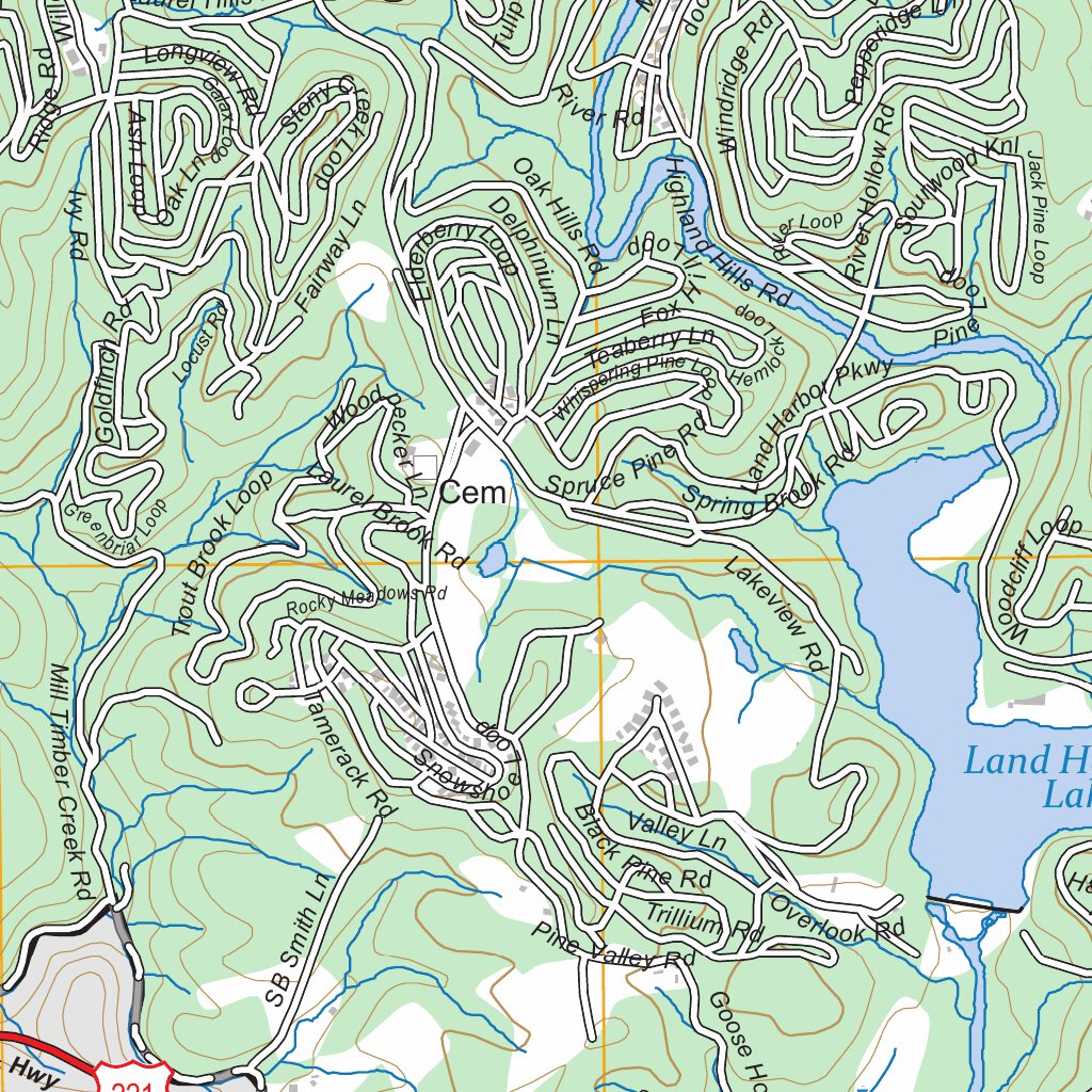 Newland, NC FSTopo Map by US Forest Service - Topo | Avenza Maps