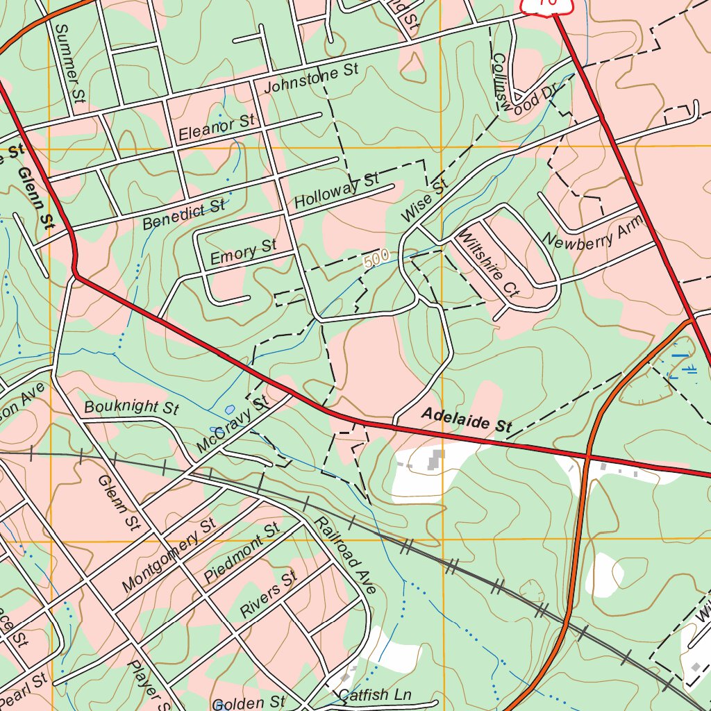 Newberry East, SC FSTopo Map by US Forest Service - Topo | Avenza Maps