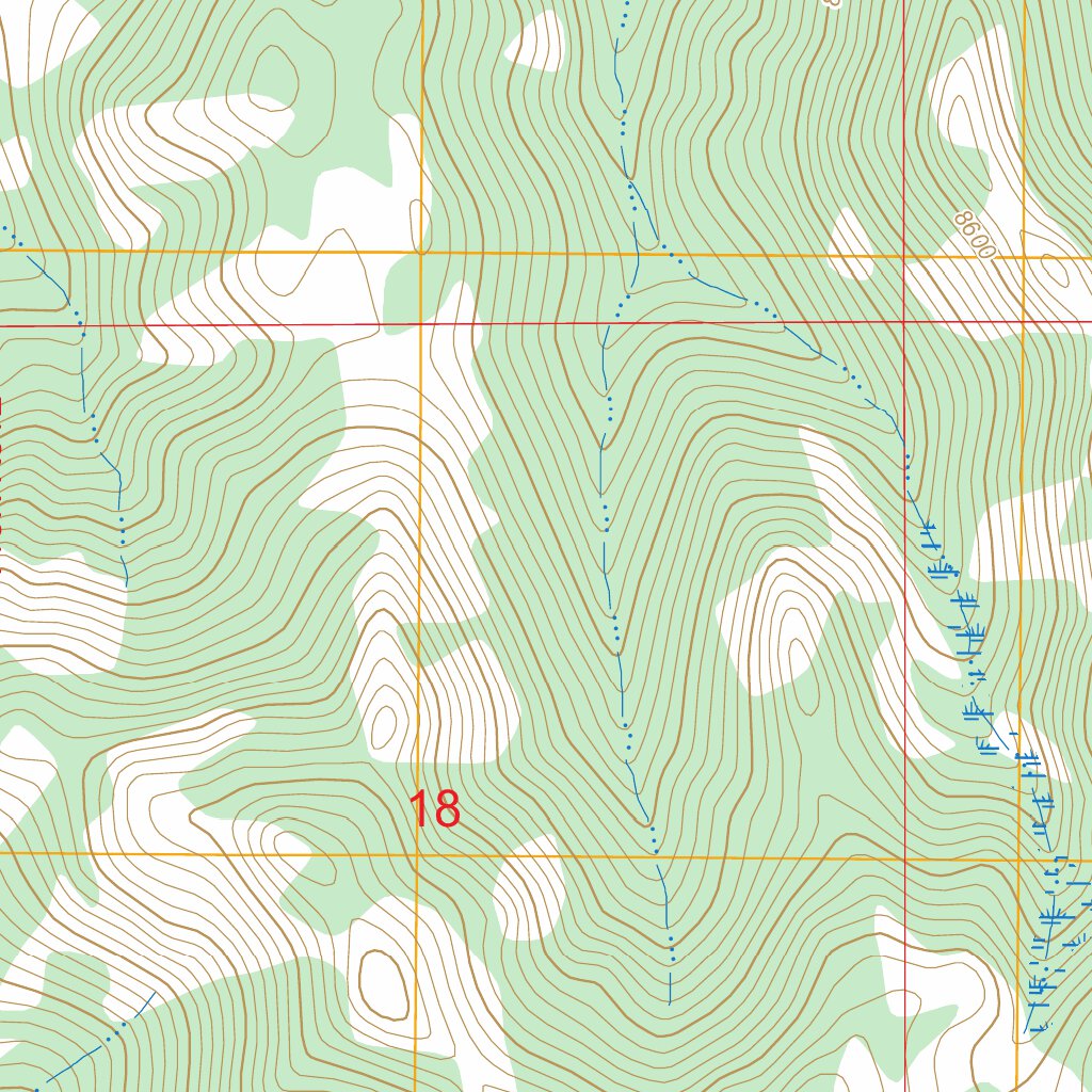 Ninemile Peak, NV FSTopo Map by US Forest Service - Topo | Avenza Maps