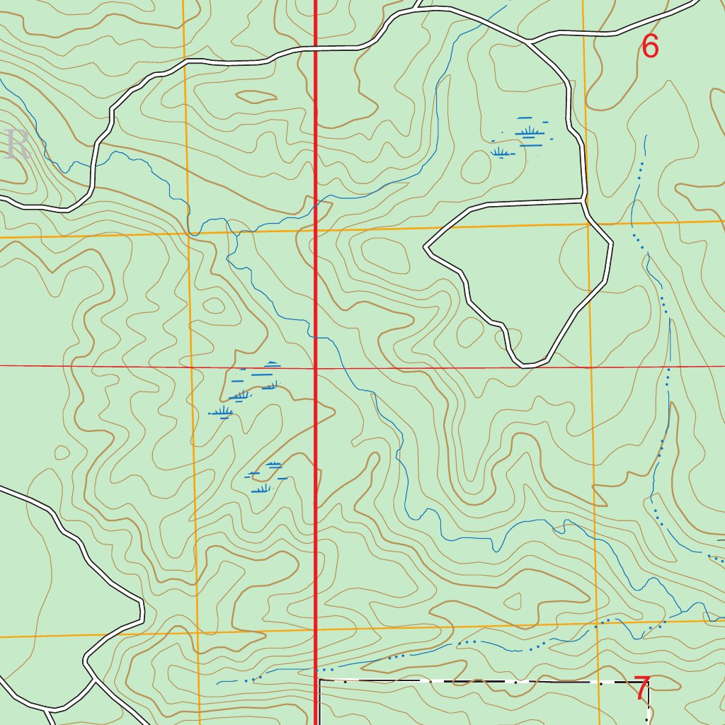 Nisula, MI FSTopo Map by US Forest Service - Topo | Avenza Maps