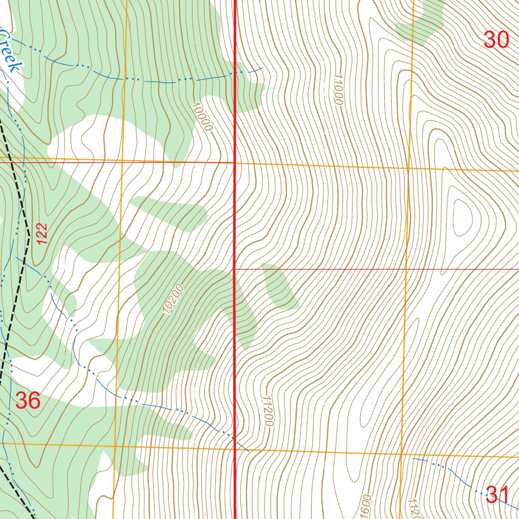 North Schell Peak, NV FSTopo Map by US Forest Service - Topo | Avenza Maps