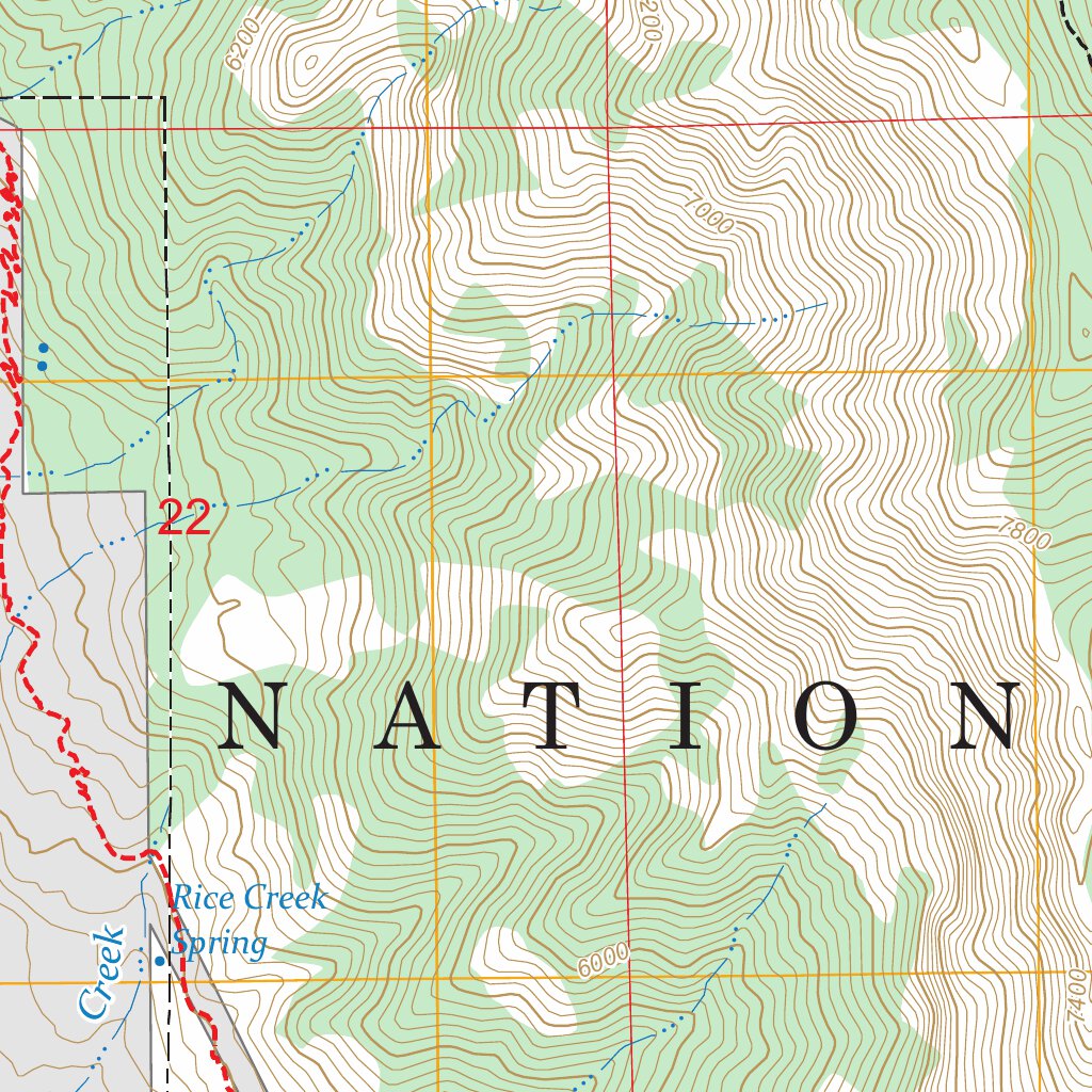 North Ogden, UT FSTopo Map by US Forest Service - Topo | Avenza Maps