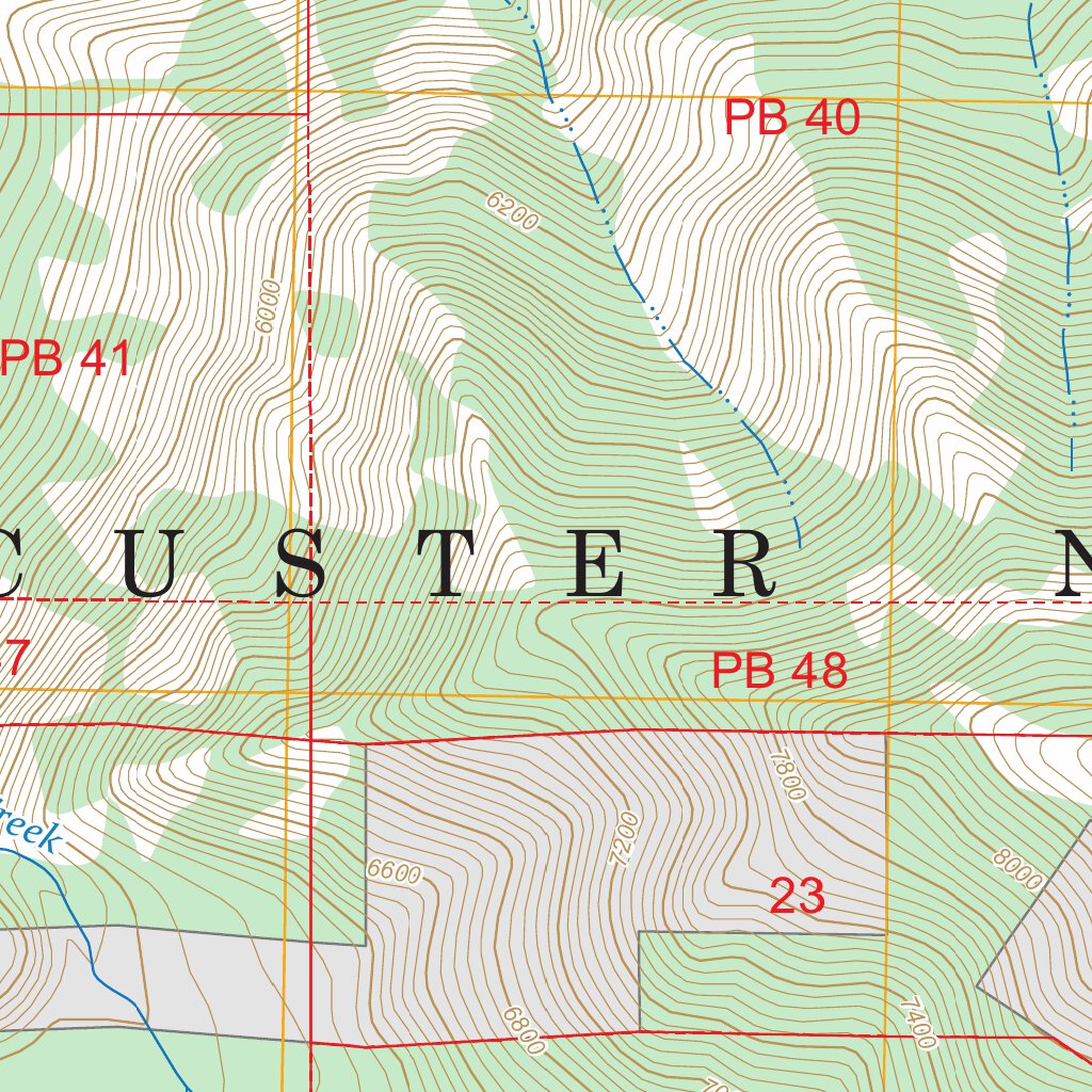 Nye, MT FSTopo Map by US Forest Service - Topo | Avenza Maps
