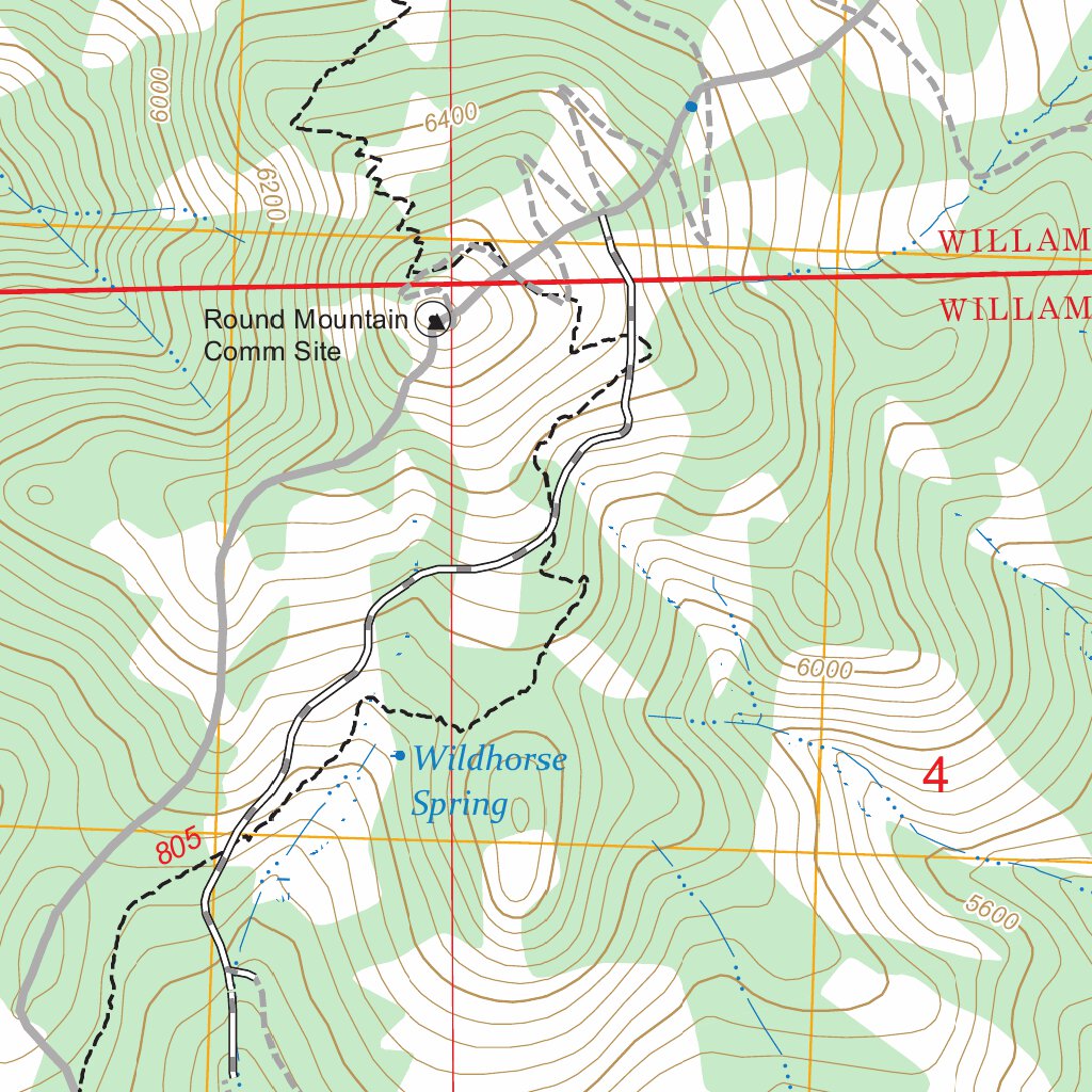 Ochoco Butte, OR FSTopo Map by US Forest Service - Topo | Avenza Maps