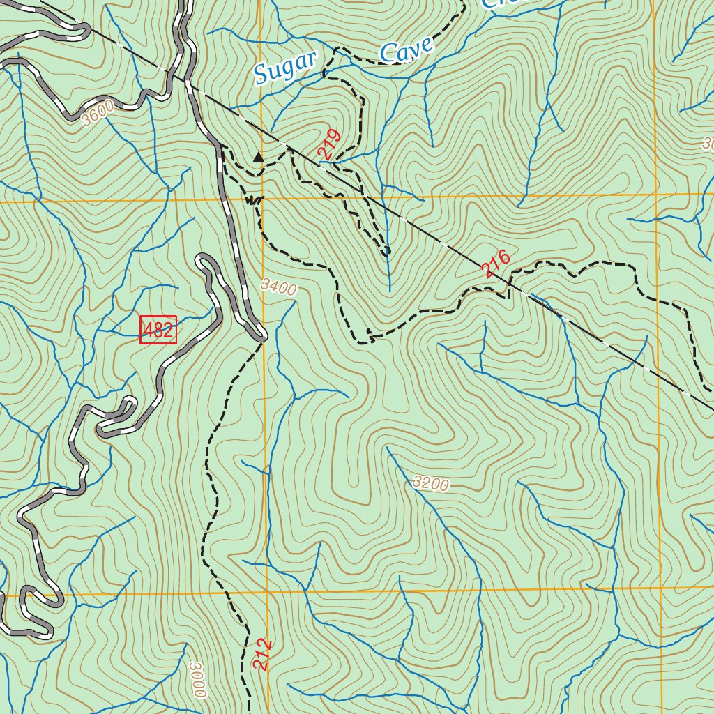 Old Fort, NC FSTopo Map by US Forest Service - Topo | Avenza Maps