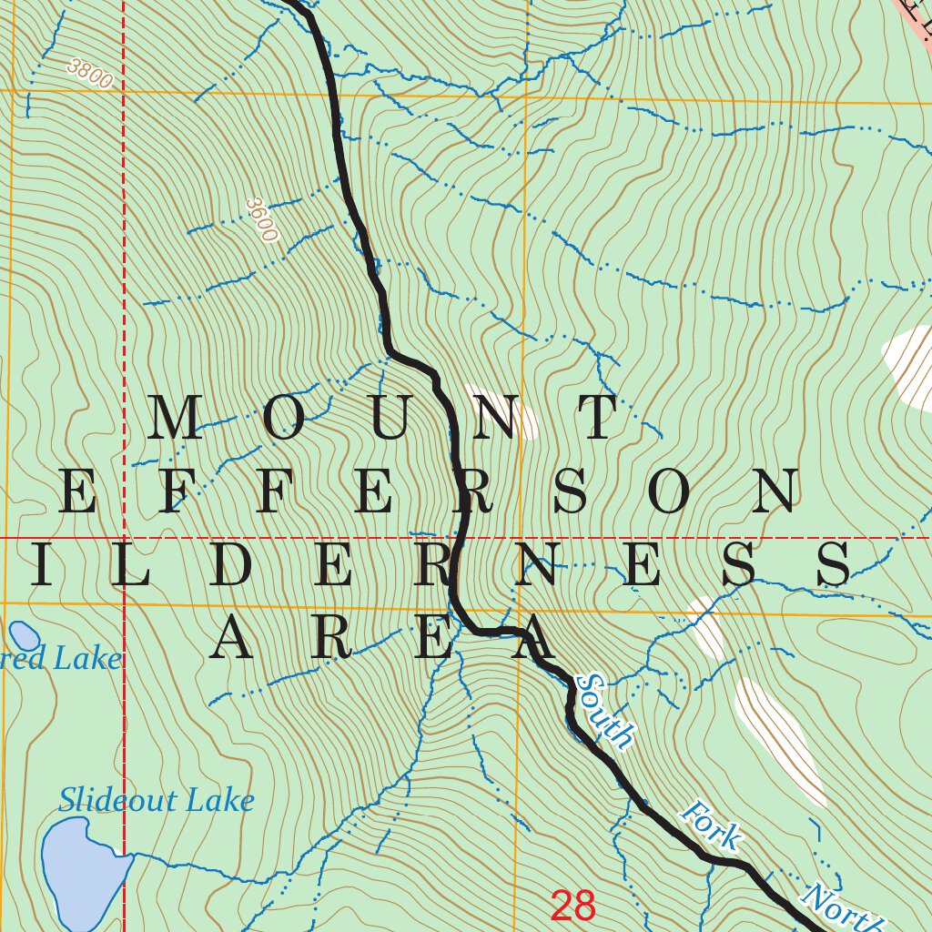 Olallie Butte, OR FSTopo Map by US Forest Service - Topo | Avenza Maps