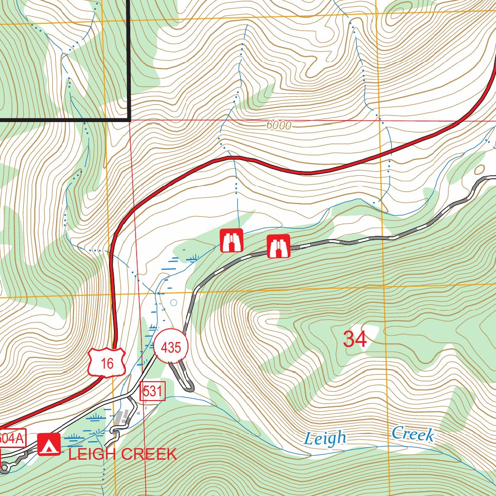 Old Maid Gulch, WY FSTopo Map by US Forest Service - Topo | Avenza Maps