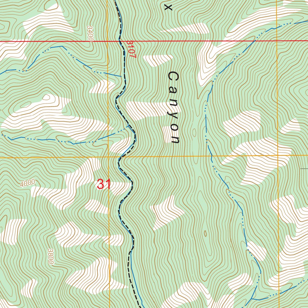 Oregon Butte, WA FSTopo Map by US Forest Service - Topo | Avenza Maps
