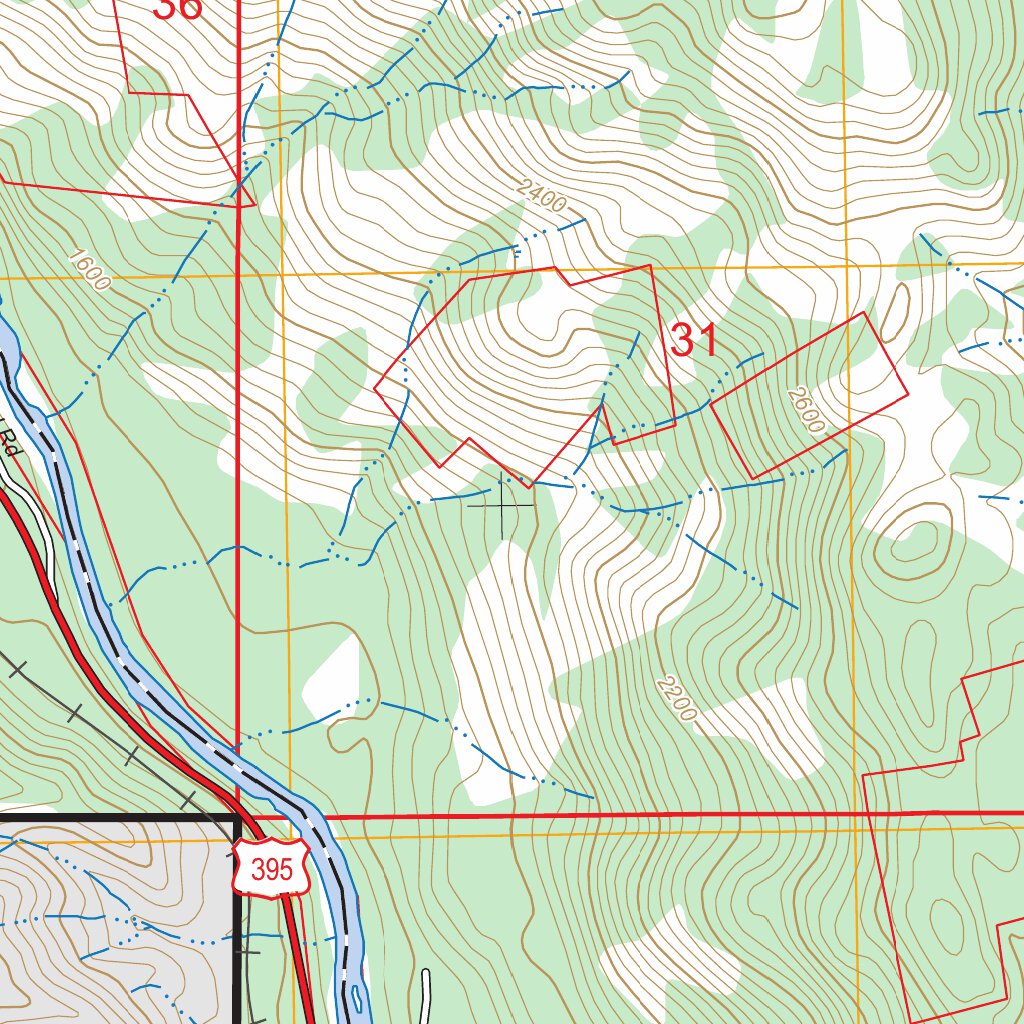 Orient, WA FSTopo Map by US Forest Service - Topo | Avenza Maps