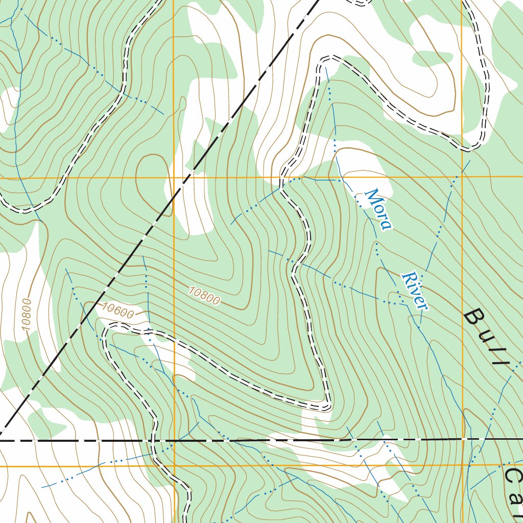 Osha Mountain, NM FSTopo Map by US Forest Service - Topo | Avenza Maps