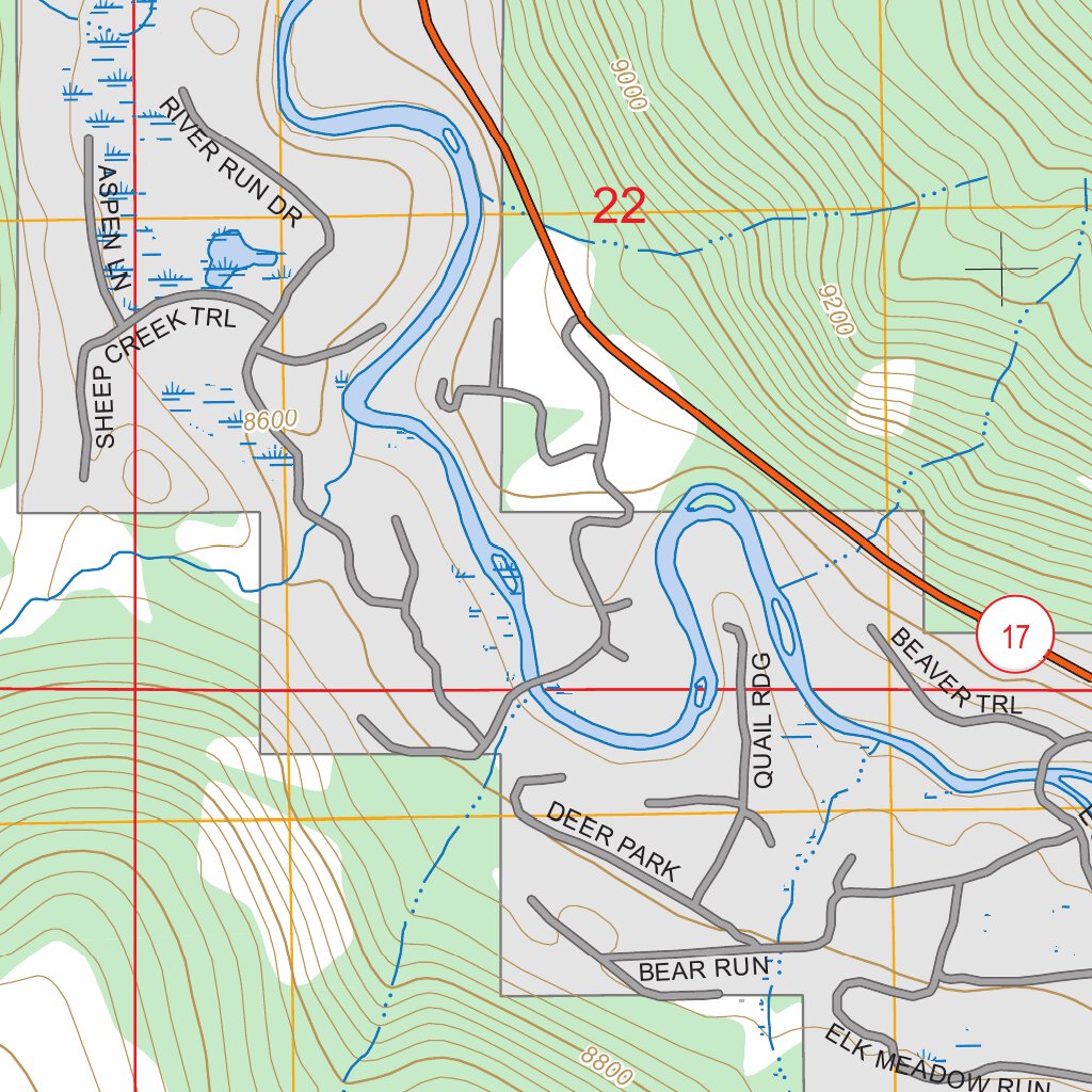 Osier, CO FSTopo Map by US Forest Service - Topo | Avenza Maps