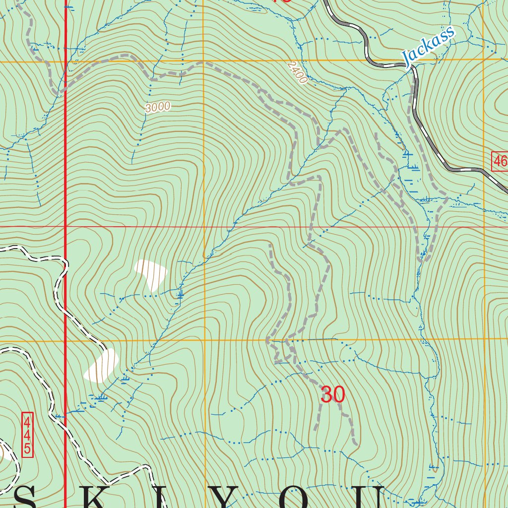 Oregon Caves, OR-CA FSTopo Map by US Forest Service - Topo | Avenza Maps