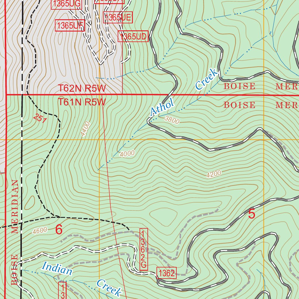 Orwig Hump, WA-ID FSTopo Map by US Forest Service - Topo | Avenza Maps