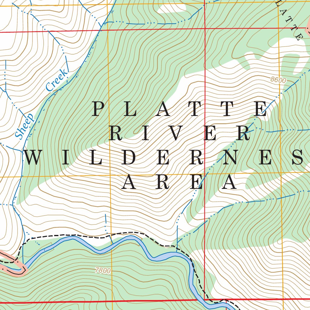 Overlook Hill, WY FSTopo Map by US Forest Service - Topo | Avenza Maps