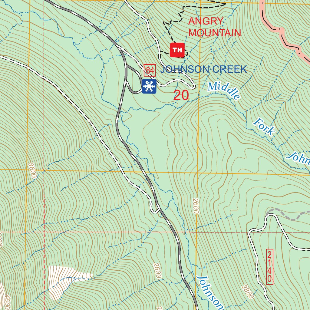 Packwood Lake, WA FSTopo Map by US Forest Service - Topo | Avenza Maps