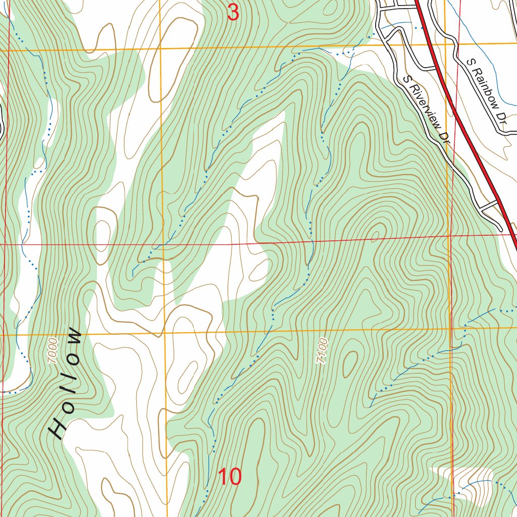 Panguitch, UT FSTopo Map by US Forest Service - Topo | Avenza Maps