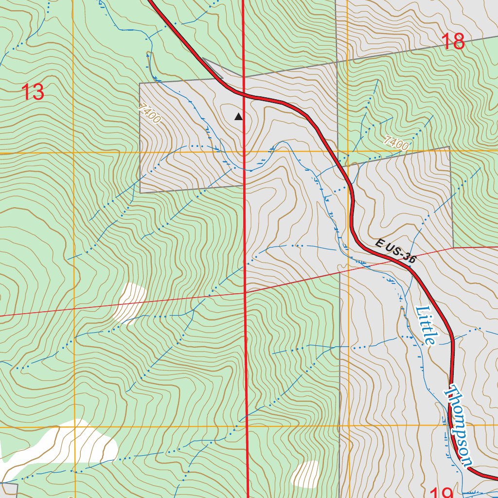 Panorama Peak, CO FSTopo Map by US Forest Service - Topo | Avenza Maps
