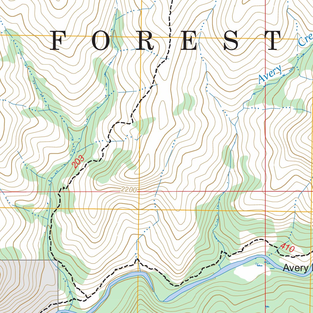 Panther Spring, CA FSTopo Map by US Forest Service - Topo | Avenza Maps