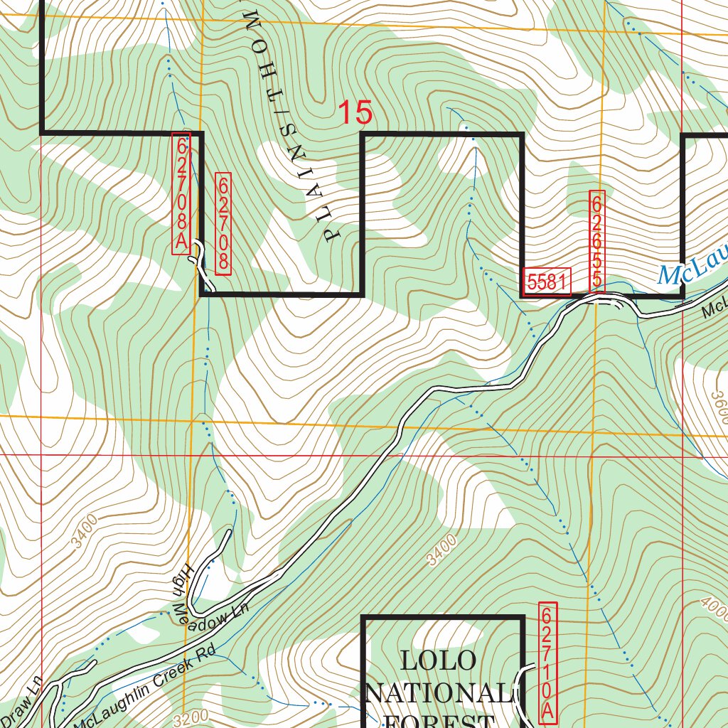 Paradise, MT FSTopo Map by US Forest Service - Topo | Avenza Maps
