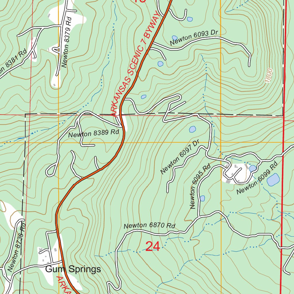 Parthenon, AR FSTopo Map by US Forest Service - Topo | Avenza Maps