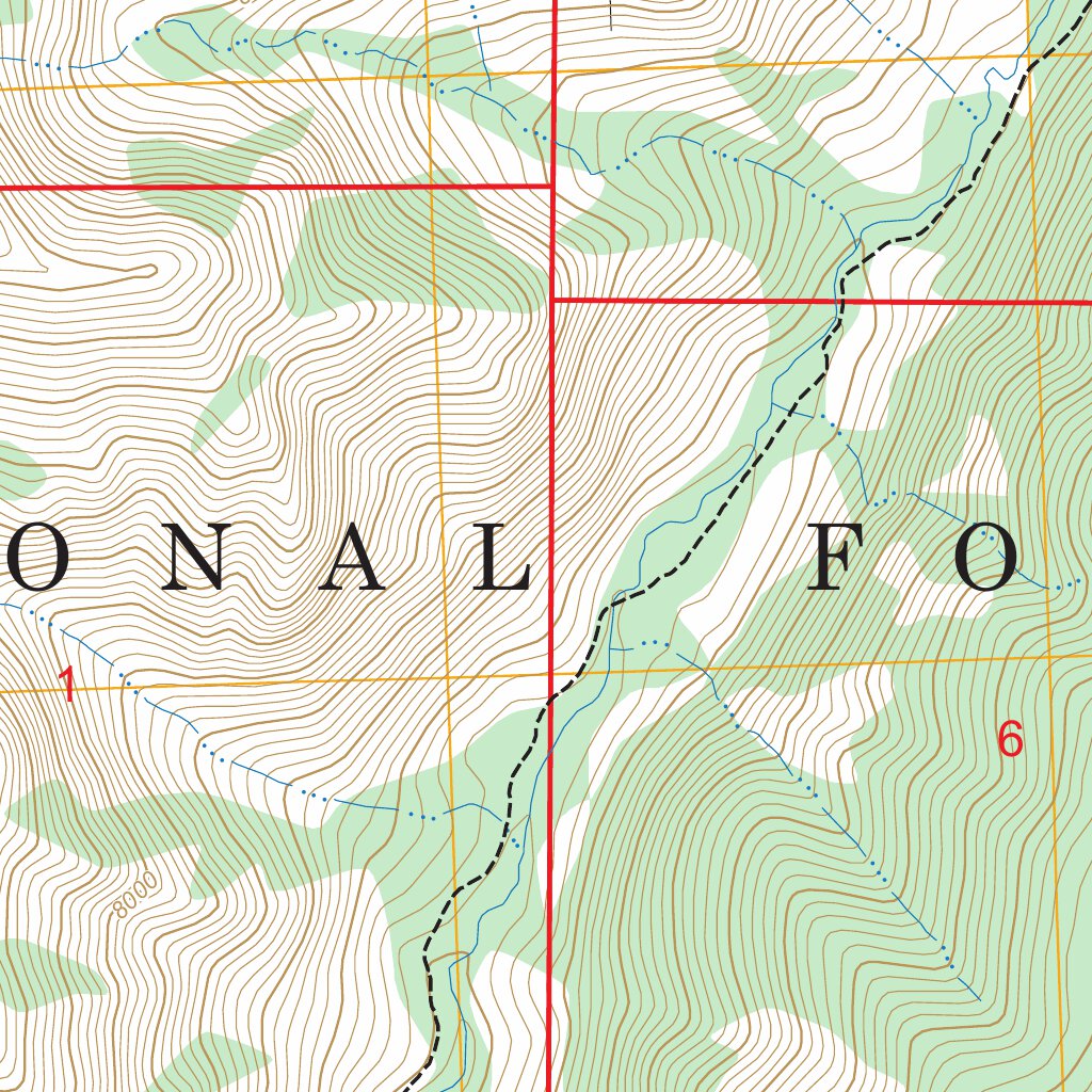 Patterson, ID FSTopo Map by US Forest Service - Topo | Avenza Maps