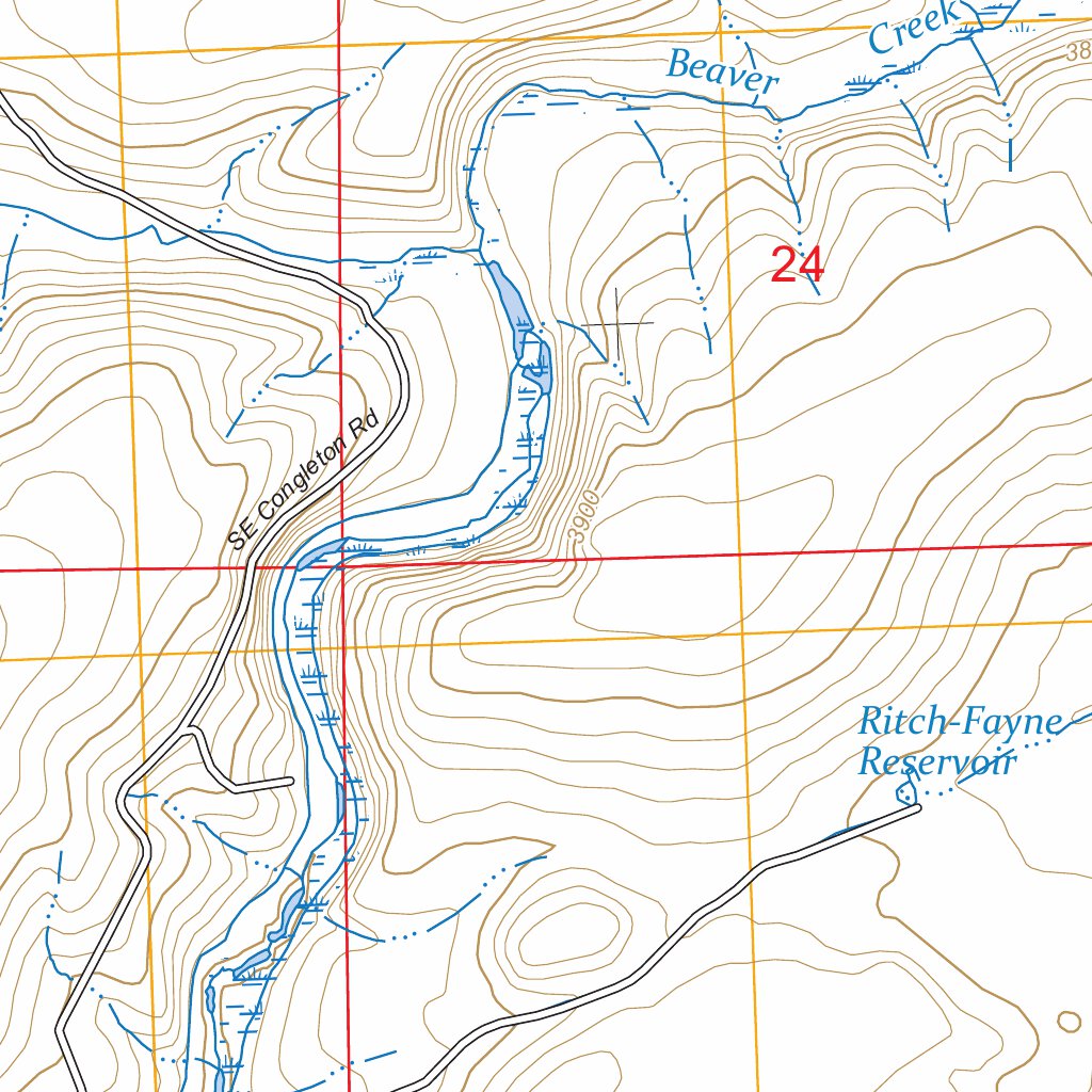 Paulina, OR FSTopo Map by US Forest Service - Topo | Avenza Maps