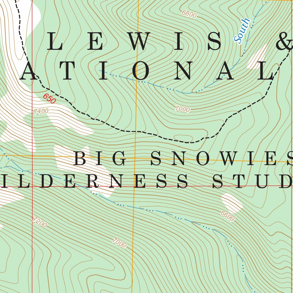 Patterson Canyon, MT FSTopo Map by US Forest Service - Topo | Avenza Maps