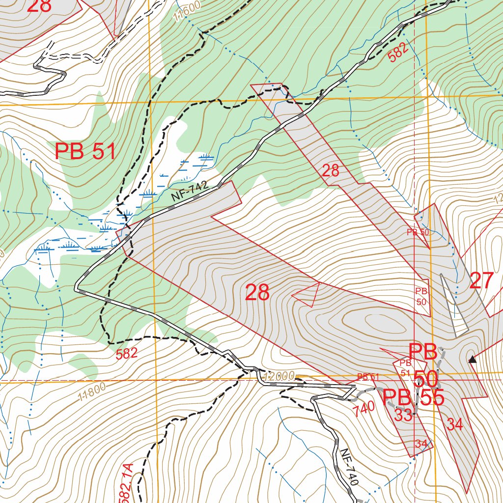 Pearl Pass, CO FSTopo Map by US Forest Service - Topo | Avenza Maps