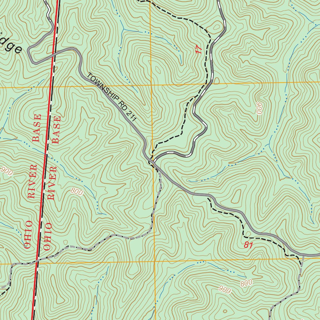 Pedro, OH FSTopo Map by US Forest Service - Topo | Avenza Maps