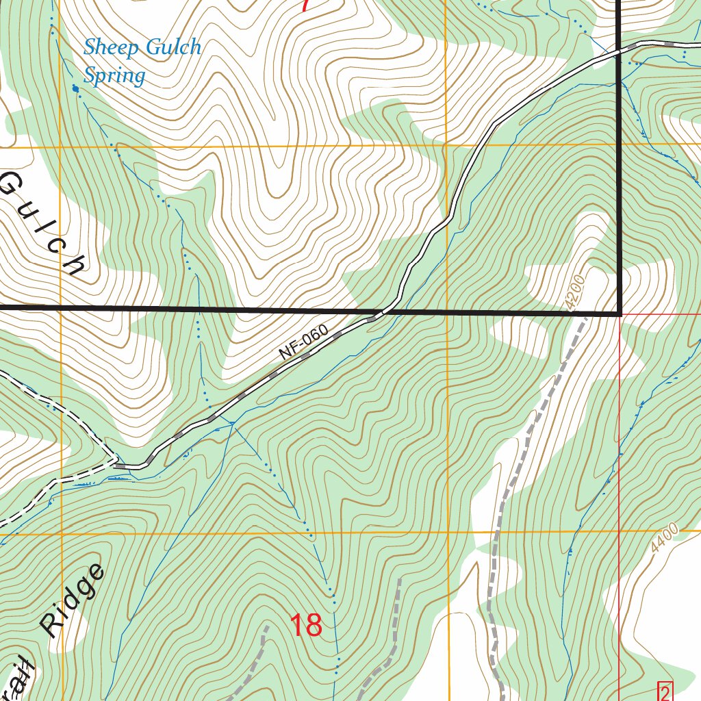 Peola, WA FSTopo Map by US Forest Service - Topo | Avenza Maps