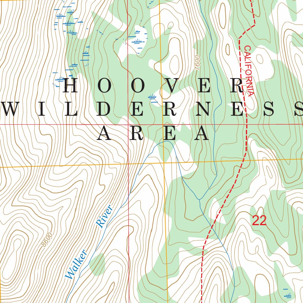 Pickel Meadow, CA FSTopo Map by US Forest Service - Topo | Avenza Maps