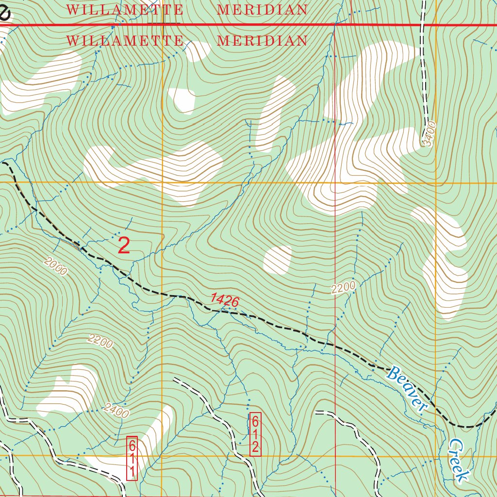 Pickett Butte, OR FSTopo Map by US Forest Service - Topo | Avenza Maps