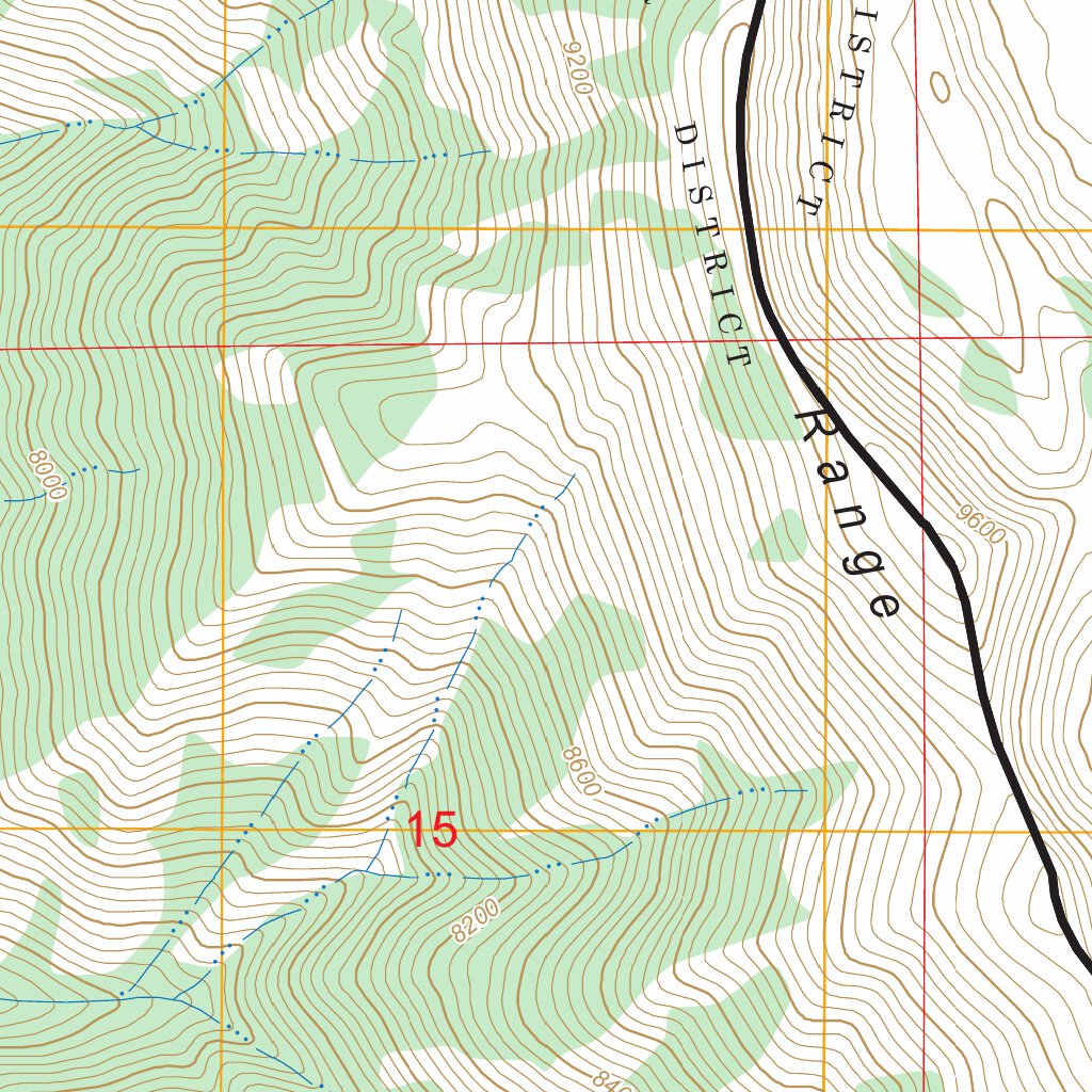 Pickle Pass, WY FSTopo Map by US Forest Service - Topo | Avenza Maps