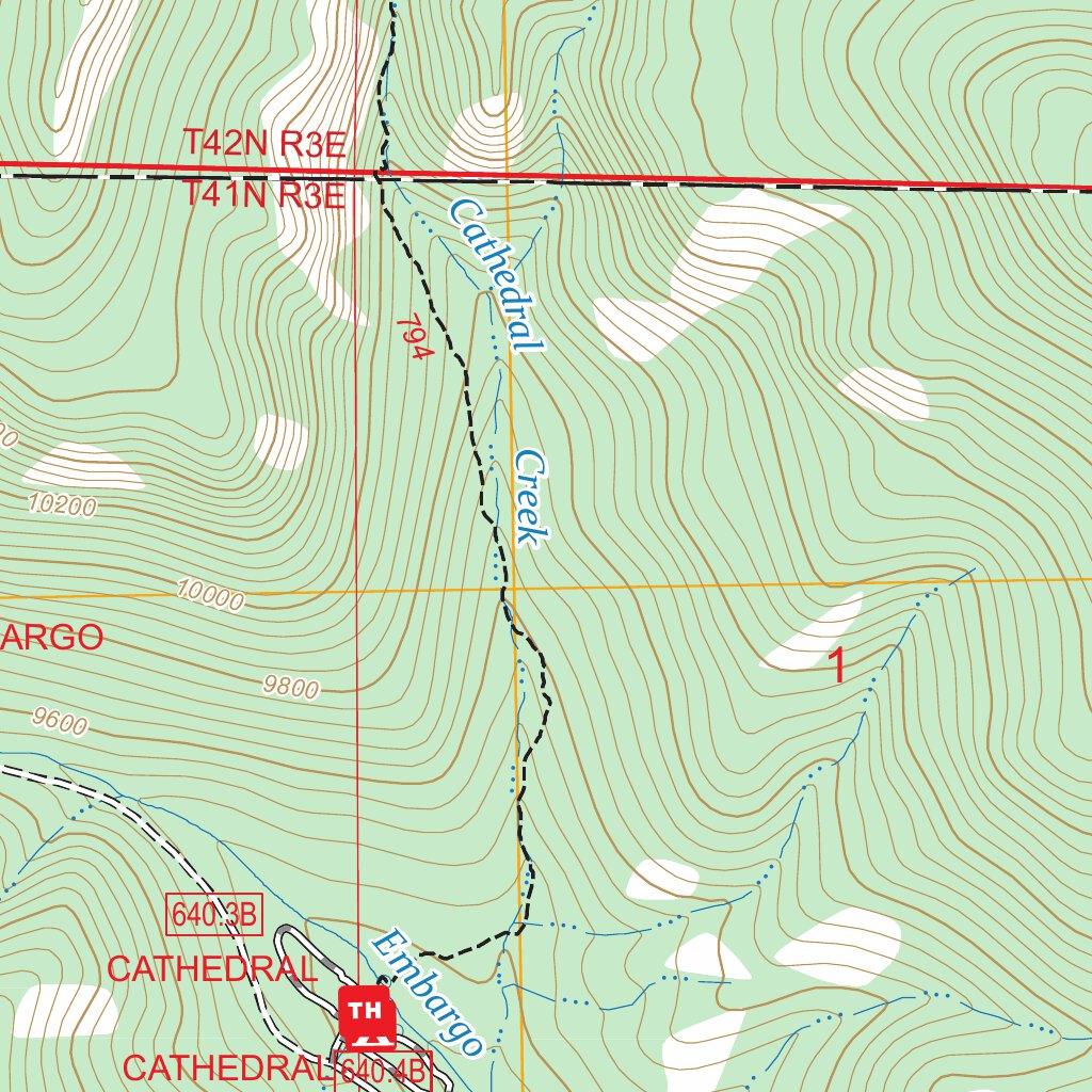 Pine Cone Knob, CO FSTopo Map by US Forest Service - Topo | Avenza Maps