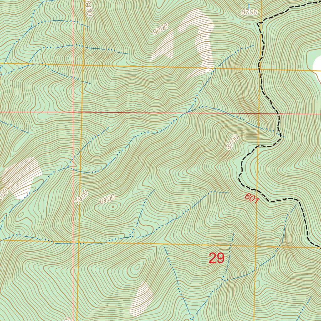 Pine Mountain, CO FSTopo Map by US Forest Service - Topo | Avenza Maps