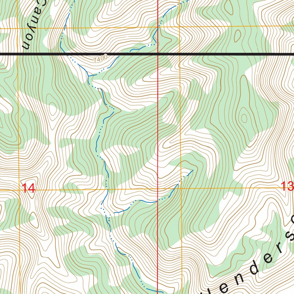 Pine Lake, UT FSTopo Map by US Forest Service - Topo | Avenza Maps