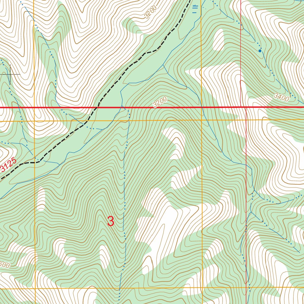 Pinkham Butte, WA FSTopo Map by US Forest Service - Topo | Avenza Maps