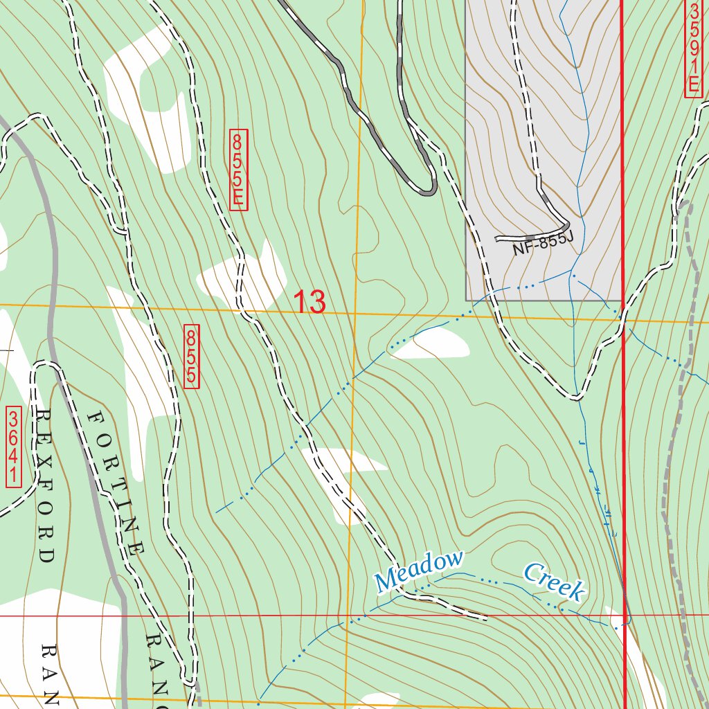 Pinkham Mountain, MT FSTopo Map by US Forest Service - Topo | Avenza Maps