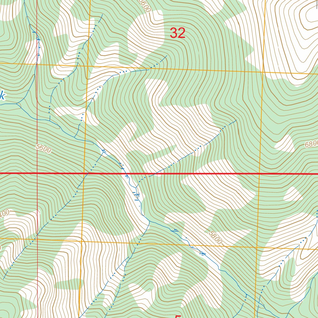 Piquett Mountain, MT FSTopo Map by US Forest Service - Topo | Avenza Maps