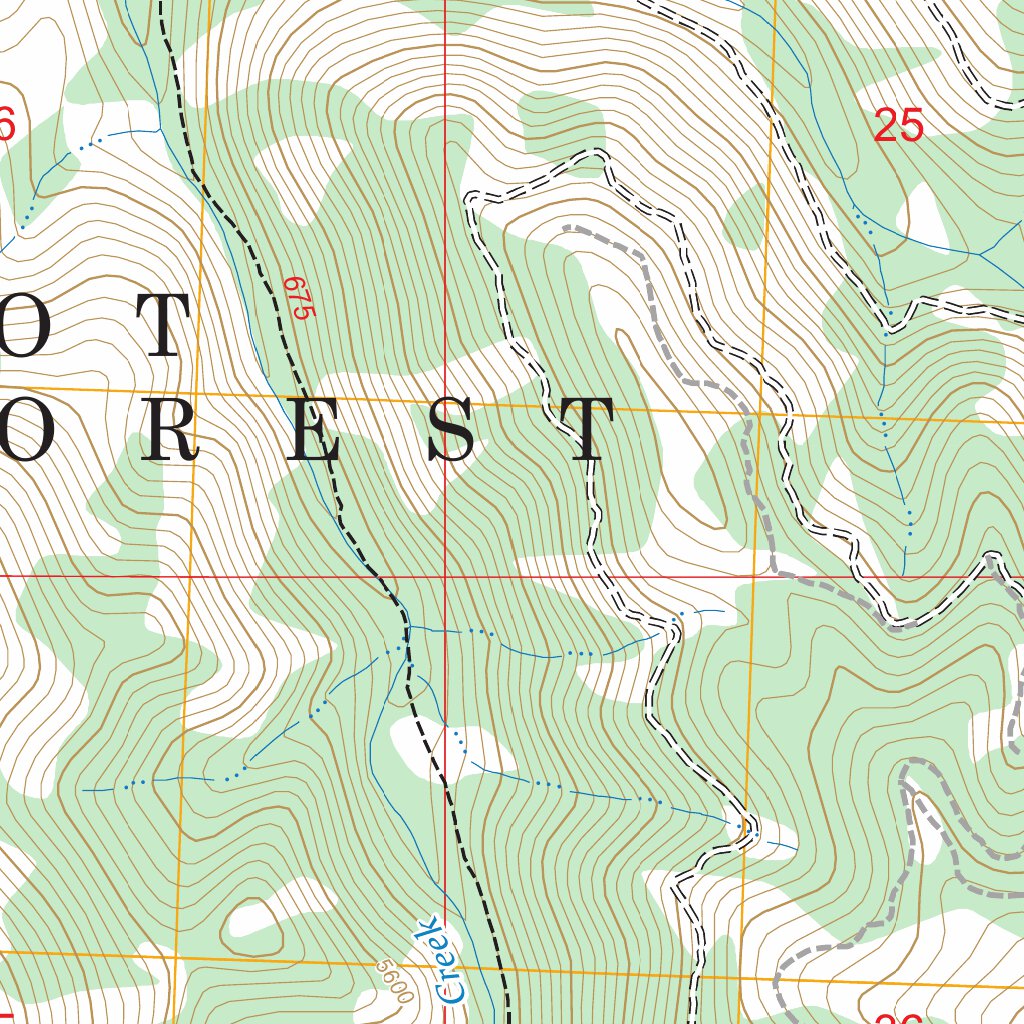 Piquett Creek, MT FSTopo Map by US Forest Service - Topo | Avenza Maps